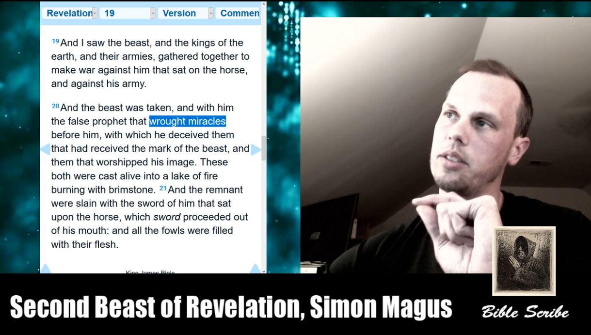 Second Beast of Revelation, Simon Magus!
